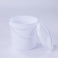 China Stackable Plastic Seed Bucket With Airtight Lid Paint Pail With Lid for sale