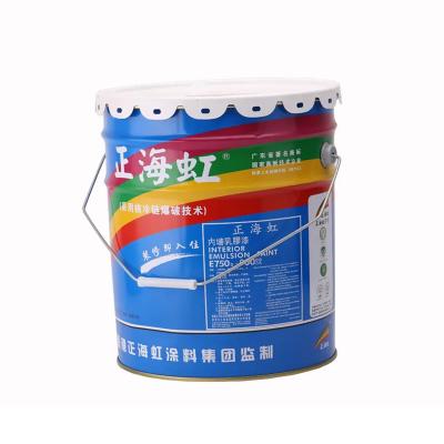 China Rust Resistant Storage 5 Gallon Metal Paint Can Cask With Metal Handle for sale