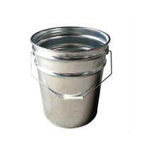 China Stackable Rust Proof 5 Gallon Metal Paint Bucket For Paint  Solvent for sale