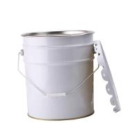China Eco Friendly Water Based Paint Bucket With Customizable Color 20l Paint Tin for sale