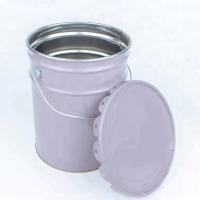 China 1L-40L Anti Rusting Eco Friendly Open Head Steel Pail For Paint Storage for sale