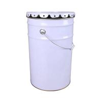China Airtight Removable Lid Paint Tinplate Bucket Recyclable No Leakage for sale