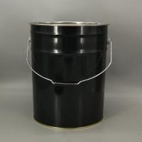 China Rust Resistant Metal Paint Bucket Tinplate Pails With Handle for sale