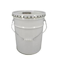 China Rust Proof Metal Paint Tinplate Pail With Removable Lid 10-50L for sale
