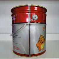 China Stackable Steel 5 Gallon Metal Pail With Lid  Rust Resistant Tight Seal for sale
