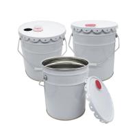 China Corrosion Resistant Stackable Steel 5 Gallon Metal Bucket With Customization Color for sale