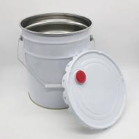 China Corrosion Resistant Stackable Steel 5 Gallon Metal Bucket With Customization Color for sale