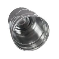 China Customized IML Printed Iron Seed 3 Gallon Steel Pail With Metal Handles for sale