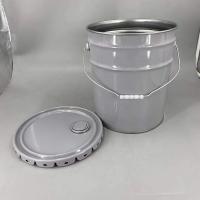 China Customizable Logo Printed Iron Iron Chemical Barrels  4 Gallon Bulk for sale