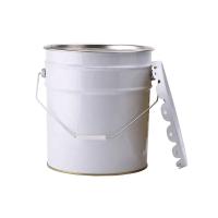 China Iron Metal Paint Can Lids With Offset And CMYK 4 Color Printing 15L for sale