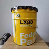China CMYK 4 Color Offset Printing Metallic Metal Paint Bucket With Lid For Chemical Liquid Storage Needs for sale