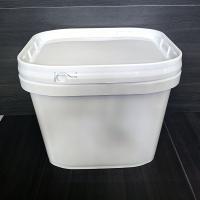China Leak Proof Snap On Lid Square Plastic Buckets For Sale For Convenient Indoor / Outdoor Storage for sale