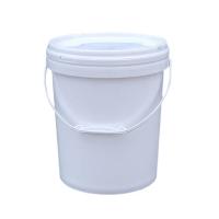 China Custom Logo Plastic Storage Buckets For Indoor / Outdoor Use for sale