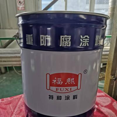 China Metal Paint Tin Can Pail with Handle and Tin Lid for Chemical Storage 4000ml Capacity for sale