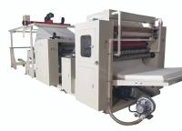 China N-Fold Hand Towel Machine Glue Lamination Point To Point Emboss 180m/Min for sale