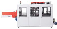 China Automatic Smart Feeding Mitsubishi Paper Napkin Packing Machine 3D Packing for sale