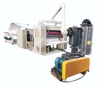 China 230x230mm Z-Fold Hand Towel Machine Glue Lamination Point To Point Emboss for sale
