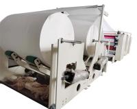 China Pneumatic Emboss V Fold 200x200mm Paper Napkin Packing Machine PLC Inverter Control for sale