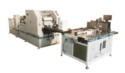 China Pneumatic Paper Napkin Machine Absorption Type 500-600 Sheets Per Min for sale