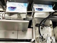 China HMI PLC Tissue Box Packing Facial Tissue Machine 0-100 Boxes/Min for sale