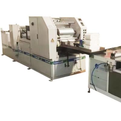 China Tall Fold Embossed Napkin Tissue Paper Napkin Machine Absorption Type for sale
