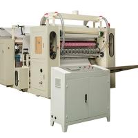 China Nested Embossed Laminate Automatic Toilet Paper Making Kitchen Towel Machine 180m/Min for sale