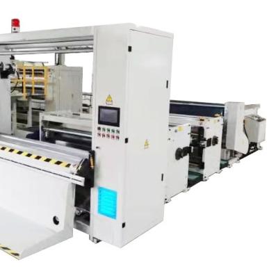 China Air Shaft Winding Non Woven Coating Paper Roll Slitter Rewinder for sale