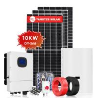 China MPPT 10KW Off Grid Solar System Kit Customzied for sale