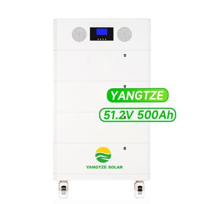 China 48V 500Ah Stackable Lithium Batteries Lifepo4 Pack 6000 Cycle Times for sale