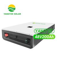 China 48V 200Ah Wall Mounted Powerwall Lithium Battery Deep Cycle 6000 Cycle Time for sale
