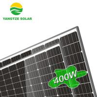 China 400W 9BB Mono Facial Solar Panel Perc Half Cell for sale