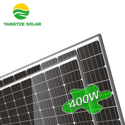 China 400W 9BB Mono Facial Solar Panel Perc Half Cell for sale