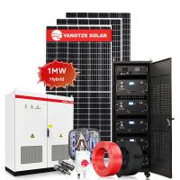 China 1MW Hybrid Solar System Kit Polycrystalline Solar Panel for sale