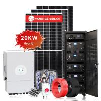 China Home Grid Hybrid Solar System Kit 20KW ODM for sale