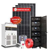 China Warterproof BMS Hybrid Solar System Kit 500KW Customized for sale