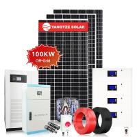 China ROHS 100KW Off Grid Solar System Kit for Commercial Home for sale