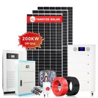 China 200KW Commercial Off Grid Solar System Kit OEM For Home for sale
