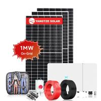China RS232 On Grid Solar System Kit 1MW Solar Power Plant for sale