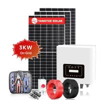 China OEM Kit Solar On Grid 3kw 3000 Watt 3 kwp Energy System for sale