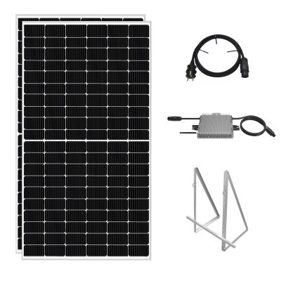 China 1kw 600w Plug And Play Solar System On Grid Solar Panels for sale
