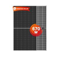 China 670W Bifacial Solar PV Panel 132Cells 10BB 210mm PERC for sale