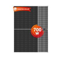 China Bifacial 700w Solar Panel Bifacial PV Cells High Voltage for sale