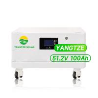 China Solar Power System Stackable Lifepo4 Battery Energy Storage Home Use 10kwh Lithium Ion Battery for sale