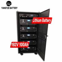 China Smart BMS HV High Voltage Lithium Battery Pack 192V 100ah for sale