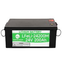 China OEM Lithium Solar Batteries 24v 200ah 25.6V 28.50kg White Pack High Capacity for sale