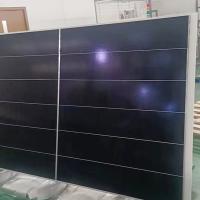 China 540 Watt Mono Facial N Type Solar Cell Panel Hjt Half Cut 24v for sale