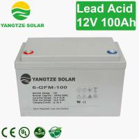 China Deep Cycle Advanced AGM Gel Battery 12V 100Ah M8/M10 Terminal for sale