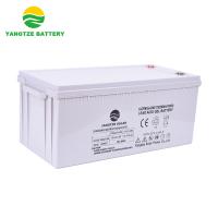 China 12V 200Ah AGM Gel Battery Deep Cycle 1500 Times ODM for sale