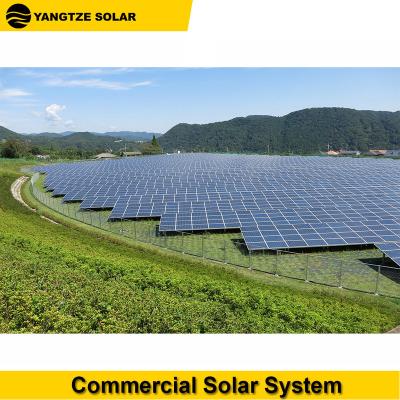 China Polycrystalline Hybrid Solar System Kit Inverter 3 Phase 150kw for sale