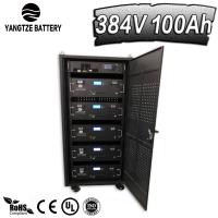 China 384V 200Ah High Voltage Lithium Battery Lifepo4 Li Ion HV 76kwh With Cabinet for sale